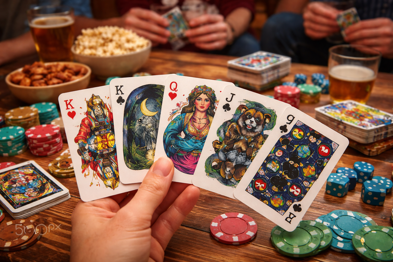 Unique Playing Cards That Make Game Nights More Fun - CanvasChamp